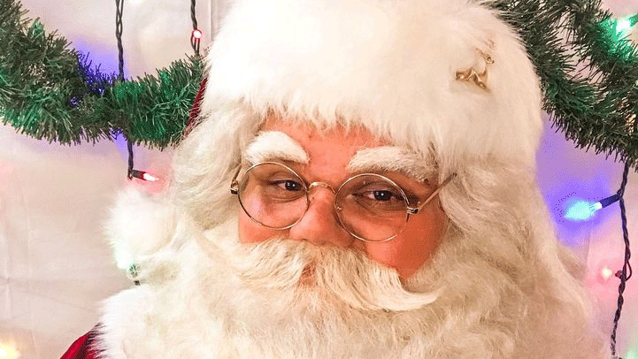 Santa at Temple Plaza - Danville Area Visitor's Bureau