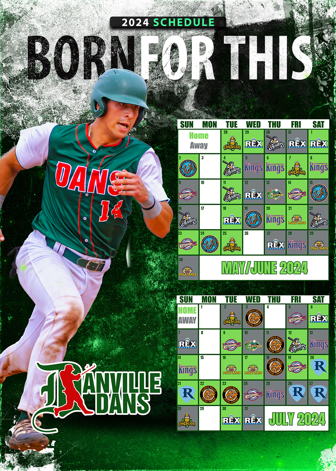 Danville Dans vs Normal Cornbelters ~ Opening Day with Live Music ...
